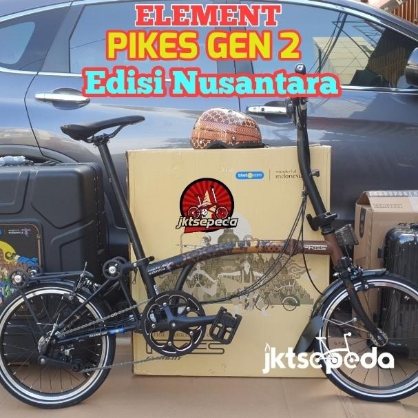 Jual Sepeda Lipat Element Pikes Gen 2 Nusantara - Jakarta Barat ...