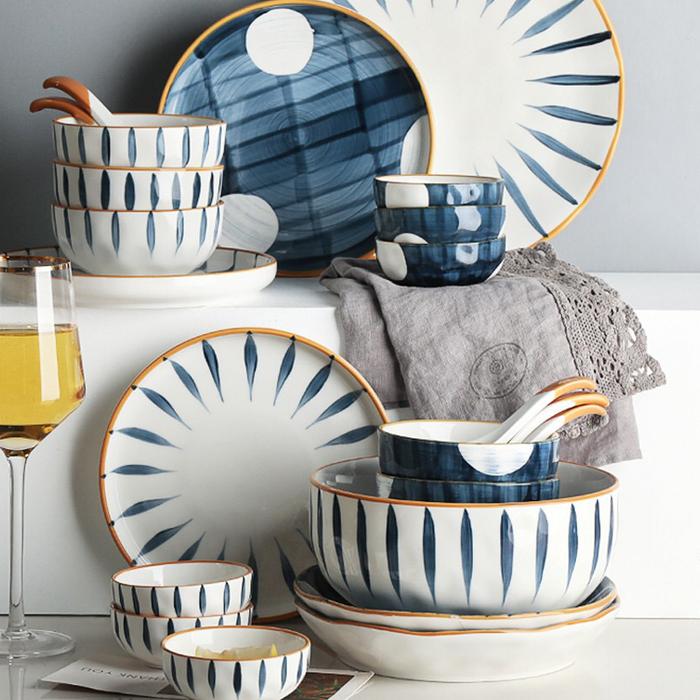 Jual Japanese Dinnerware Set / Dinner Set Lengkap / Set Piring Jepang ...