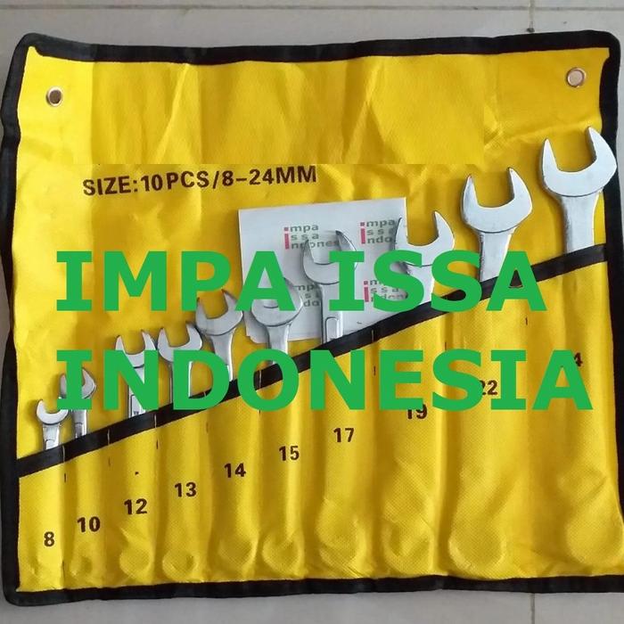 Jual 610531- Open & 12 Point Box Wrech Sets 15°Angle Open End-12 Point ...