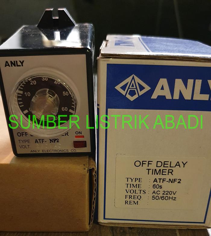 Jual Anly ATF OFF DELAY TIMER ATF-N2 / ATF N2 / ATF-22 / ATF 22 ...