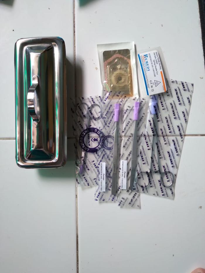 Jual Hecting Set Renz Hecting Kit Gunting RENZ Set Jahit Instrument Kit ...