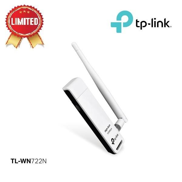 Jual Tp-link Tl-wn722n 150mbps High Gain Usb Adapter Wifi Receiver Di ...