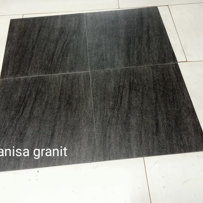 Jual granit 60x60 sanston Black infiniti dof oasis tekstur - Kab. Bogor ...