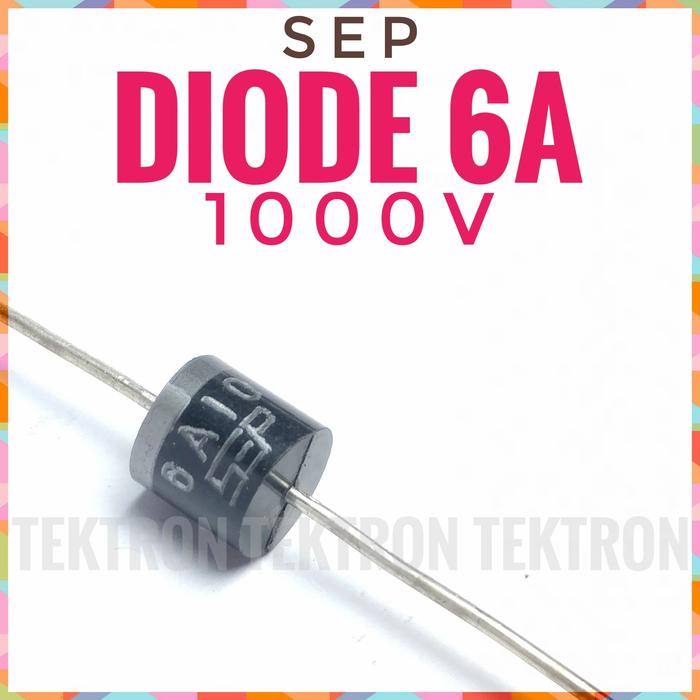 Jual SEP Diode Silicon 6A 1000V 6A10 dioda - Kota Bandung - tektron ...