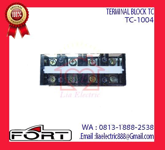Jual terminal block TC FORT / TC-1004 / 4P 100A - Jakarta Pusat - Lia ...