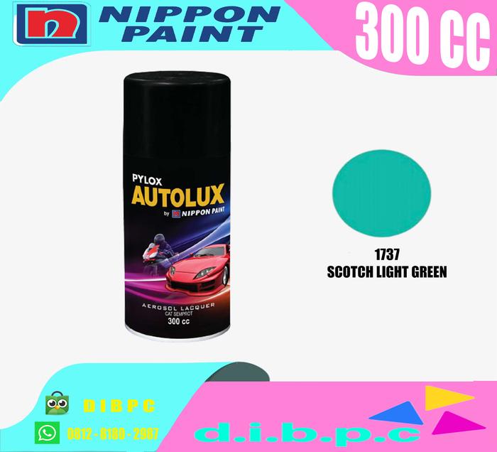Jual 300cc 1737 Scotchlight Green Pylox Autolux Cat Semprot NIPPON ...