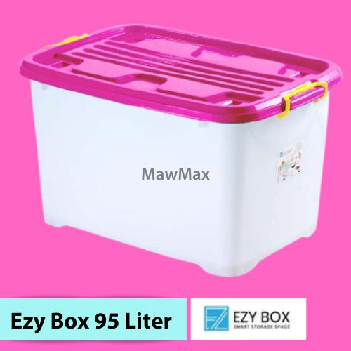 Jual Container Box 95 Liter Besar Tebal Kuat Tahan Banting Ezy Box EZ ...