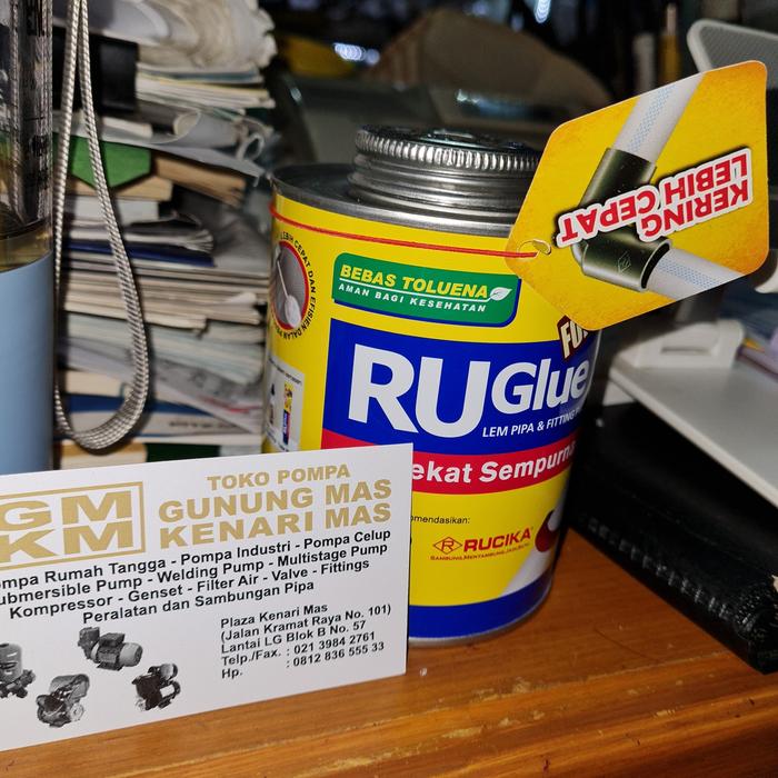 Jual lem pipa / lem ru glue / lem rucika / lem pvc - Jakarta Pusat ...