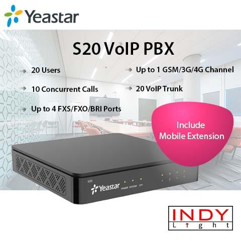 Jual IP PBX PABX VoIP Yeastar S20 - Jakarta Pusat - Indy Light | Tokopedia