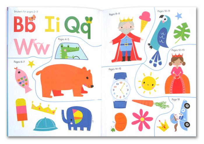 Jual Abc Sticker Activity Book - Big Stickers For Little Hands Di ...