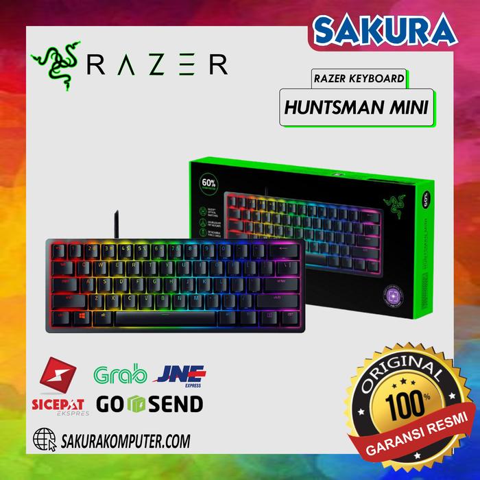 Jual Razer Huntsman Mini Purple 60% Clicky Optical Switch Gaming ...