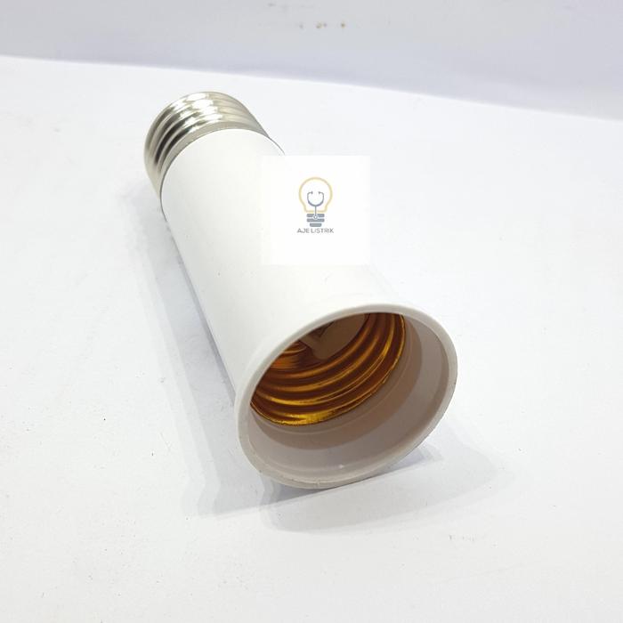 Jual Sambungan Fitting Lampu Downlight / Pemanjang / Extension e27 ...