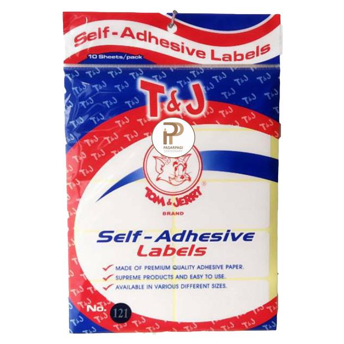 Jual label tom & jerry no 121 - self adhesive labels / jual ecer ...