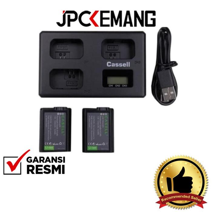 Promo Casell NP-FW50 Battery + Triple Charger Replaces Sony NP FW 50 ...