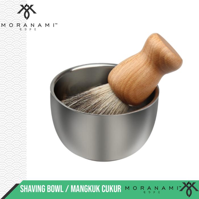Jual Kuas Sabun Cukur Jenggot Mangkok Foam Cukur Jenggot Shaving Bowl ...