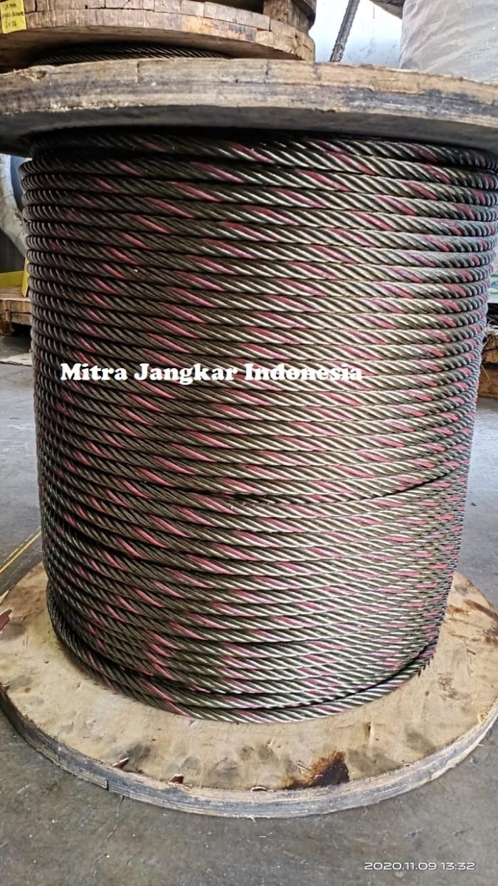 Jual Wire Rope/Kawat Seling/Sling IWRC Dia 12mm 6x37 Ungalvanized POWERTEC - Jakarta Timur ...