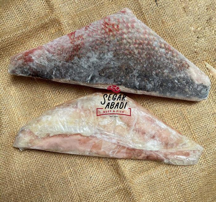 Jual KAKAP MERAH FILLET SKIN ON 1KG | HALAL FRESH FROZEN - Kota ...