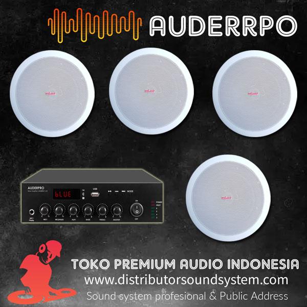 Jual PAKET SOUND SYSTEM RESTORAN CAFE SPEAKER PLAFON CEILING CC-13 ...