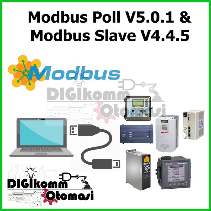 Jual Modbus Poll & Slave Simulator Software - Kab. Jombang - Dunia Otomasi | Tokopedia