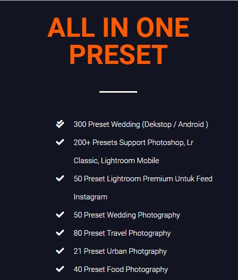 Jual All in One Premium LR preset Desktop/Android/iOS - Kota Denpasar - diubud | Tokopedia
