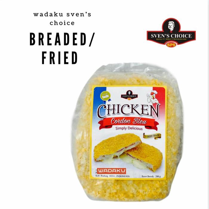 Jual Sven's Choice Sven CHICKEN CORDON BLEU WITH BEEF HAM Ayam 200Gr ...