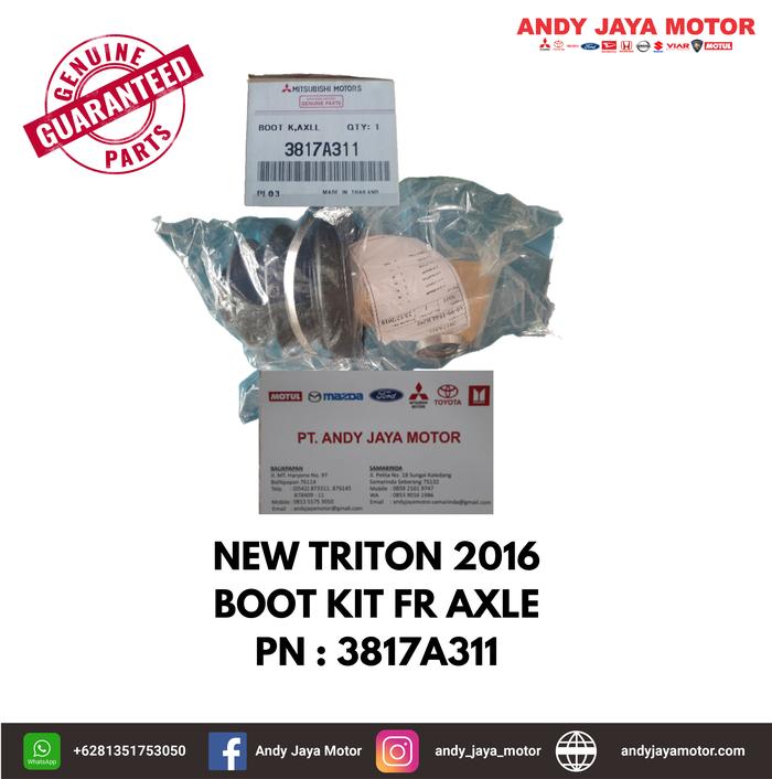 Jual BOOT KIT FR AXLE, NEW TRITON 2016 PN : 3817A311 - Kota Balikpapan ...