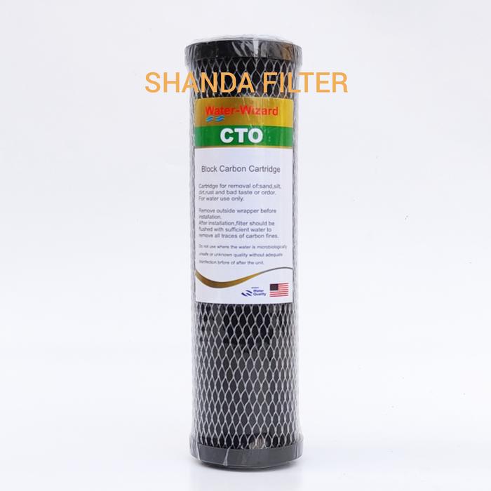 Jual Cartridge CTO Filter Air 10 inch Water Wizard - Kota Bekasi ...