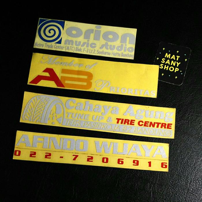 Jual Paket Stiker Sticker Gambar Tempel Jadul Lawas Vintage Cutting ...