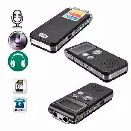 Jual Usb Digital Voice Recorder 8gb + Mp3 Player (perekam Suara) Vloger ...