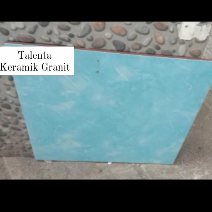 Jual Keramik Biru 40x40 Glossy Motif Marmer Blue Kualitas 1 - Kab ...