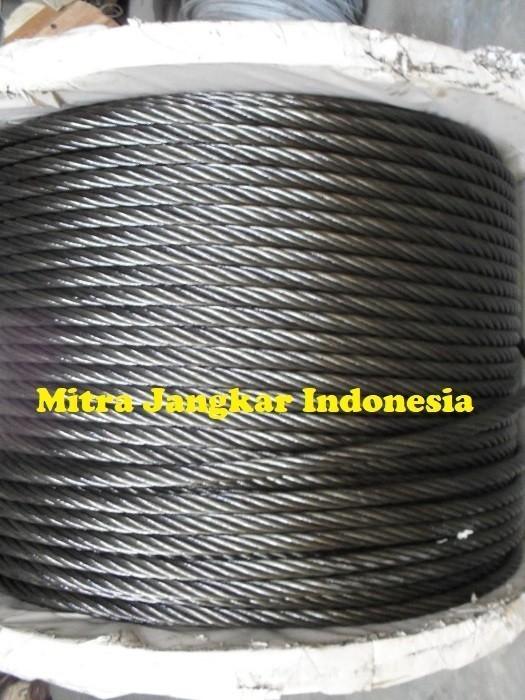 Jual Wire Rope/Kawat Seling/Sling IWRC Dia 22mm 6x36 Ungalvanized POWERTEC - Jakarta Timur ...
