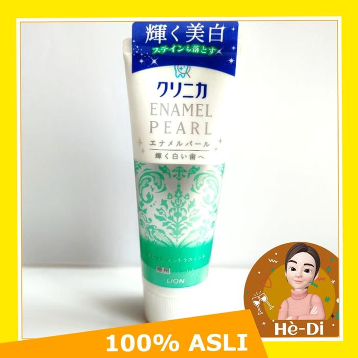 Jual Lion Japan Clinica Enamel Pearl Whitening Toothpaste / Lion ...