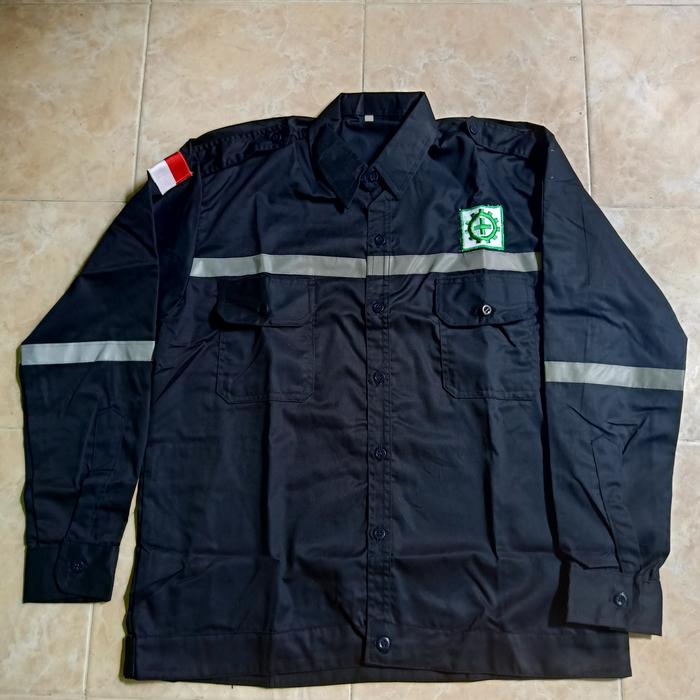 Jual seragam atasan kerja safety wearepack biru dongker - Biru, XL ...