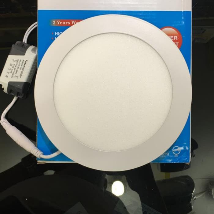 Jual lampu downlight led panel inbow ceiling plafon 6w 12w 18w 24w - bulat putih, INBOW 12 WATT ...