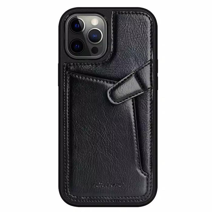 Jual Leather Case iPhone 12/12 Pro/ 12 Pro Max Leather Case with Card ...