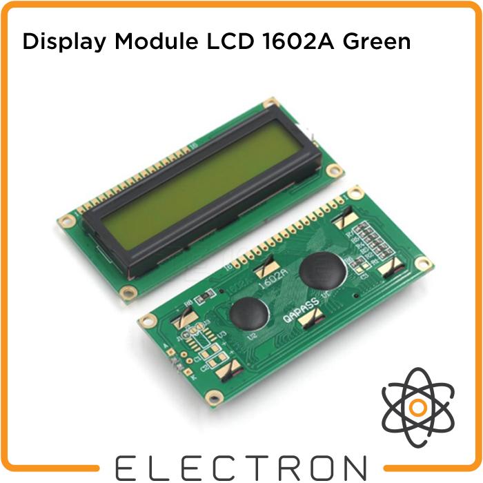 Jual Display Module LCD 1602A Green Hijau Backlight 16x2 Karakter ...