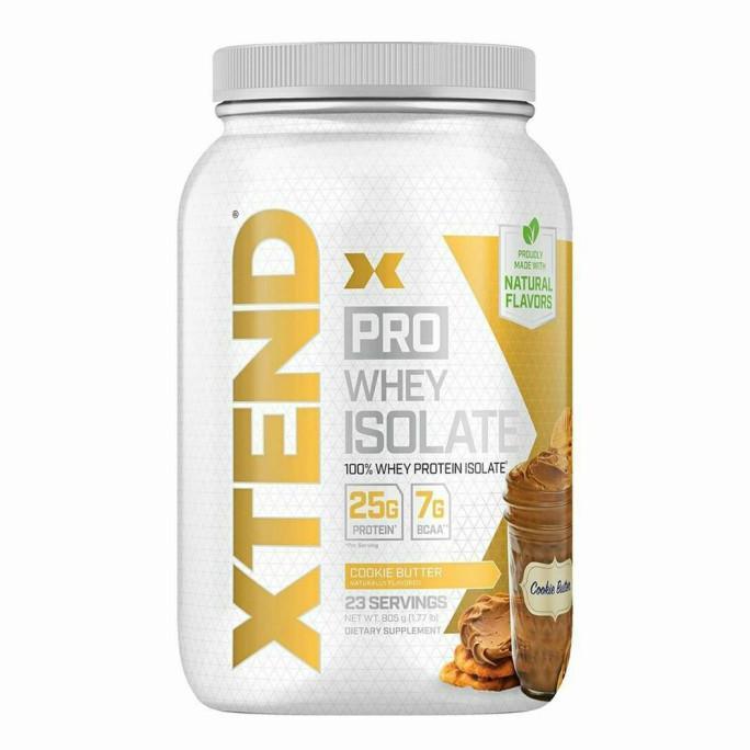 Jual Xtend Pro Protein Powder Cookie Butter, 100% Whey Protein Isolate ...