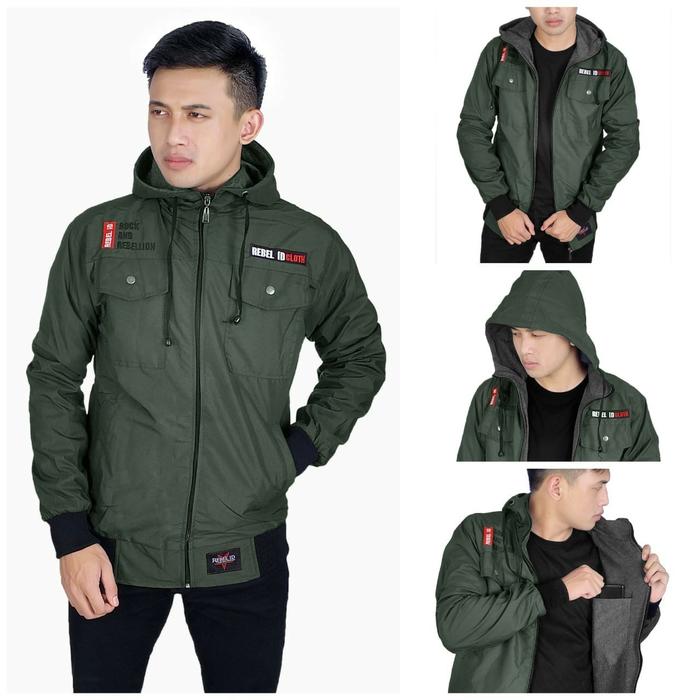 Jual Jaket parasut pria waterproof motor harian terbaru original distro ...