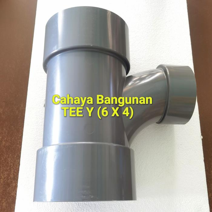 Jual Large Radius Tee ( D - LT ) Te T Y Way Rucika 6" x 4" 6x4 Inch 6x4Inch - Jakarta Barat ...