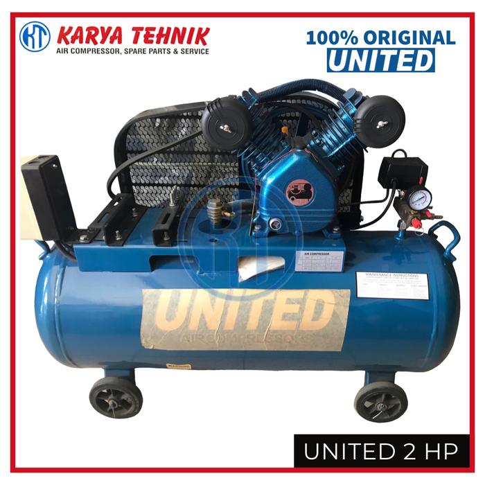 Jual Kompresor Udara UNITED 2 HP Tanpa Penggerak - Kota Surabaya ...