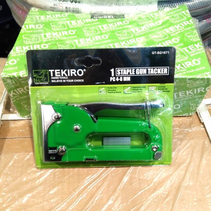 Jual tekiro staples gun tembak / Staples tembak standar ukuran 4-8mm ...