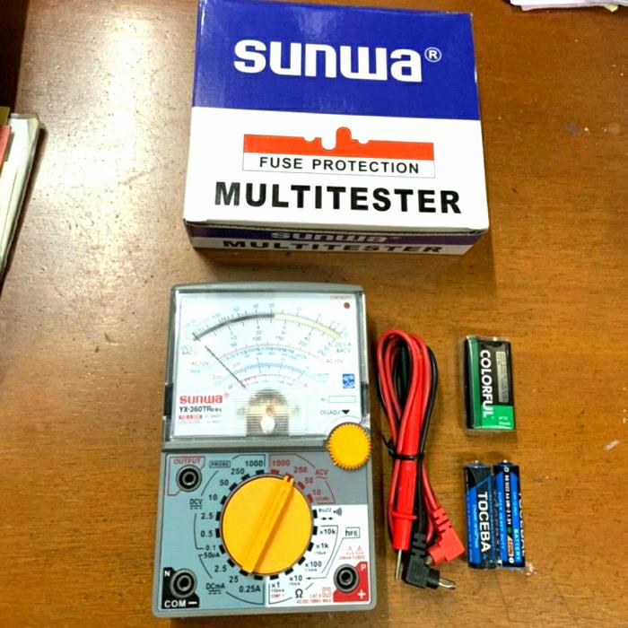 Jual multimeter multitester SUNWA original YX360 TRnb - Jakarta Barat ...