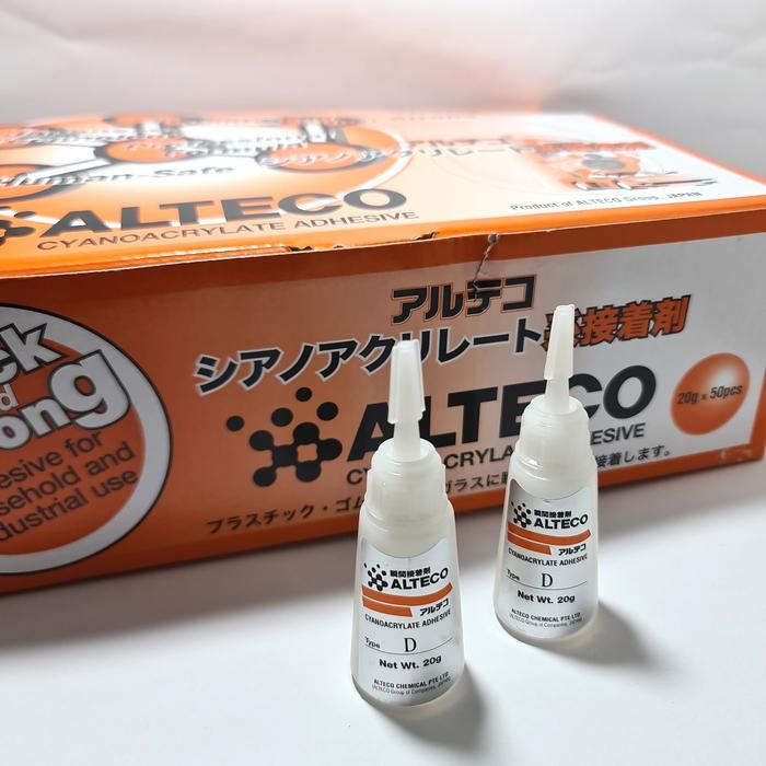 Jual ALTECO Lem Tetes Alteko / Super Glue 20gr ASLI JAPAN - Kota ...