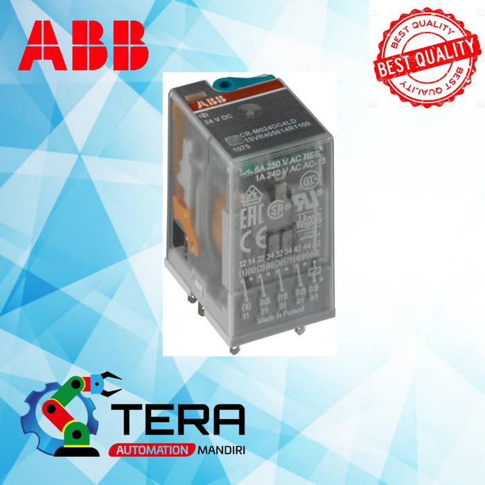 Jual RELAY CR-M024DC2L 24VDC ABB READY STOK - Jakarta Utara - Tera Automation | Tokopedia