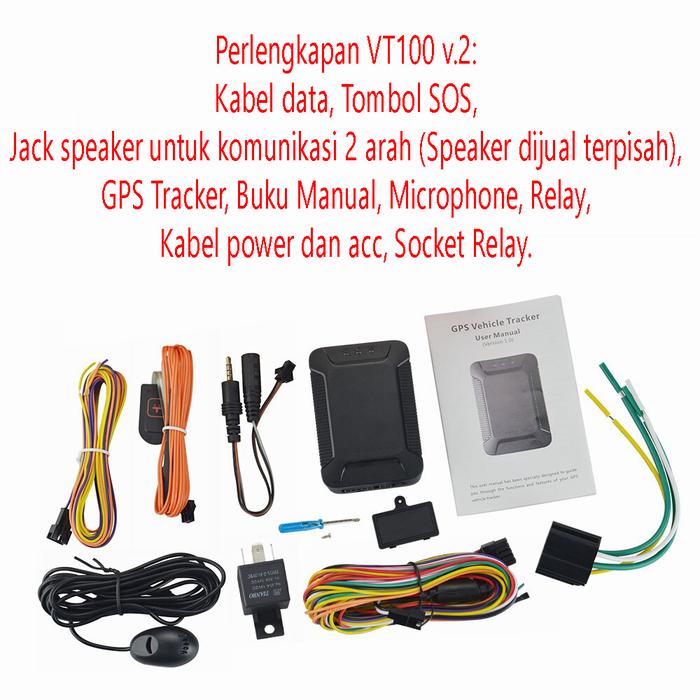Jual Gps Tracker Vt100 V.2 Bukan Gt06n Bisa Sensor Pintu Sensor Minyak ...