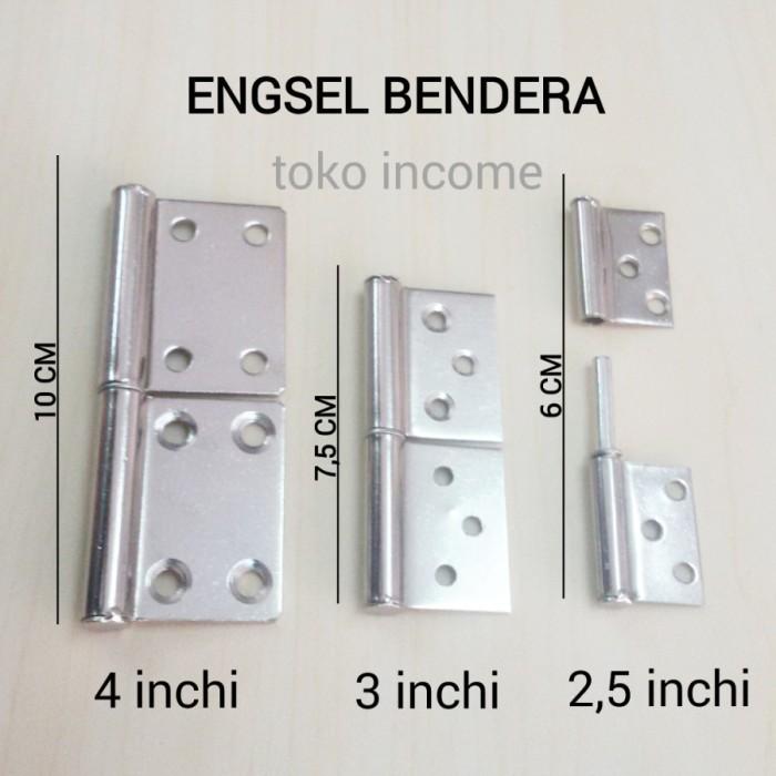 Jual Engsel bendera / engsel cabut 2.5in STAINLESS STEEL / Engsel pintu ...