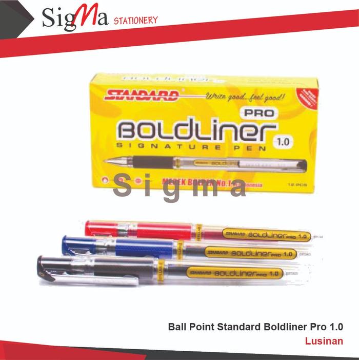 Jual PULPEN STANDARD BOLDLINER PRO 1.0 MM - Jakarta Utara - Sigma ...