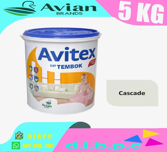 Jual 5kg Avitex Cat Tembok Interior AVIAN PAINT - Metro White - Jakarta ...