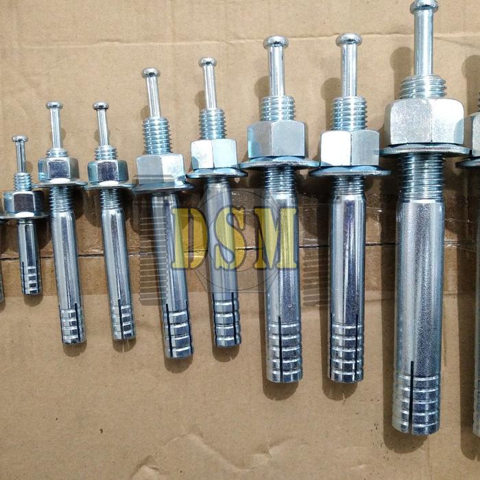 Jual HIGH ANGKUR 12x100 / DYNABOLT KETOK 12MM / HIT ANCHOR M12X100 ...