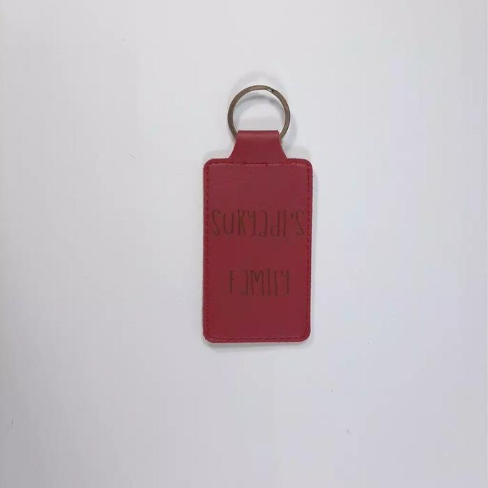 Jual Custom Keychain kulit, Custom Gantungan Kunci kulit (ARTA ...